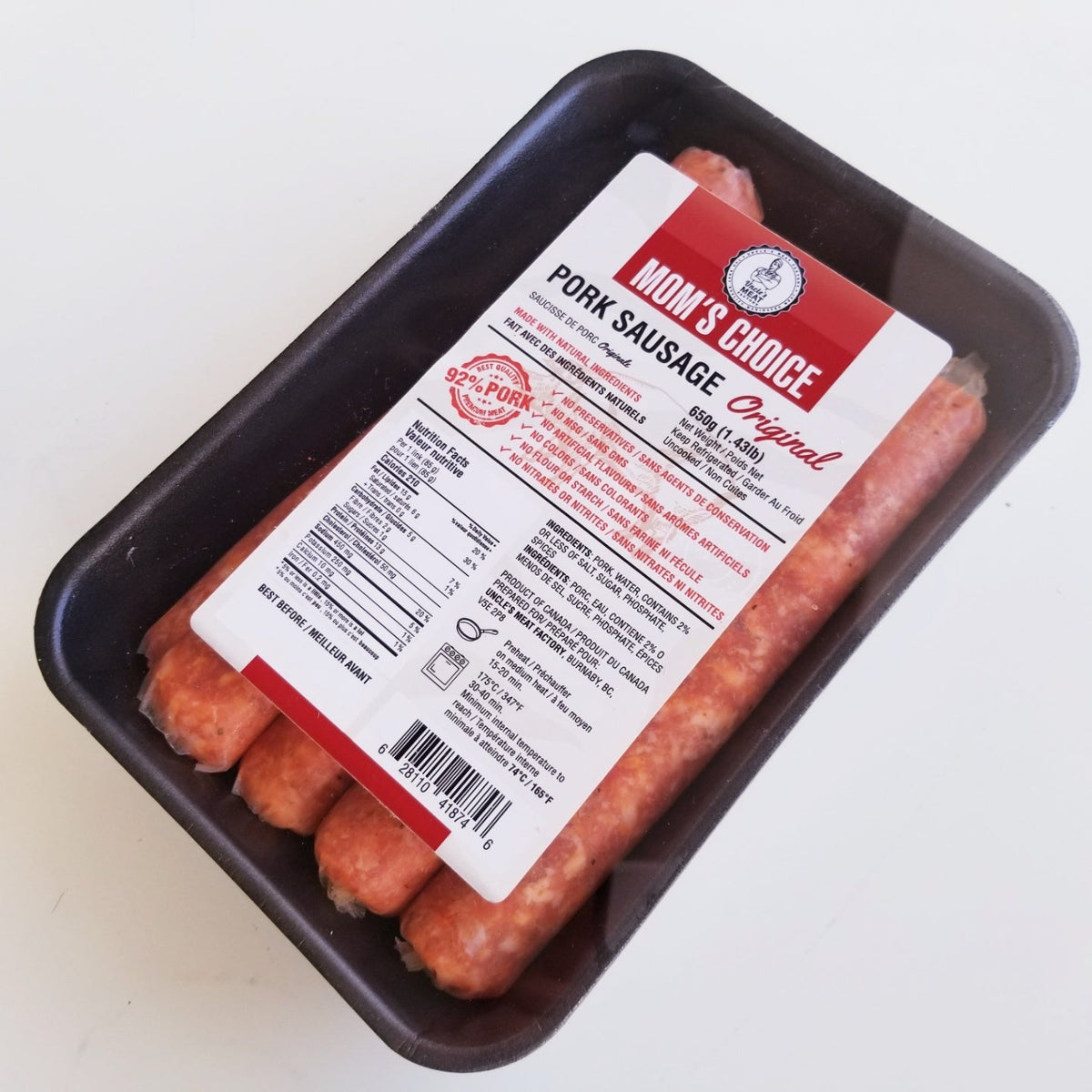 Pork Sausage (Original) 650g – Meat Box