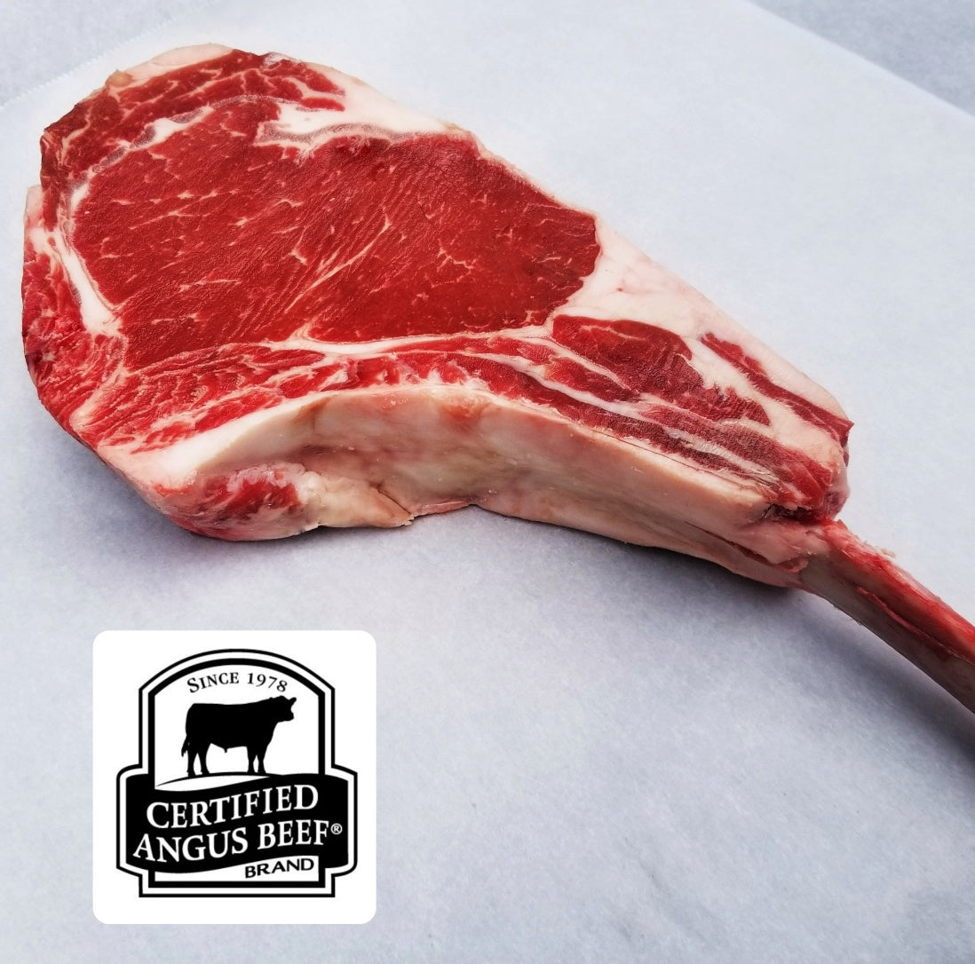 Black Angus AAA Tomahawk Steak 1Pack – Meat Box
